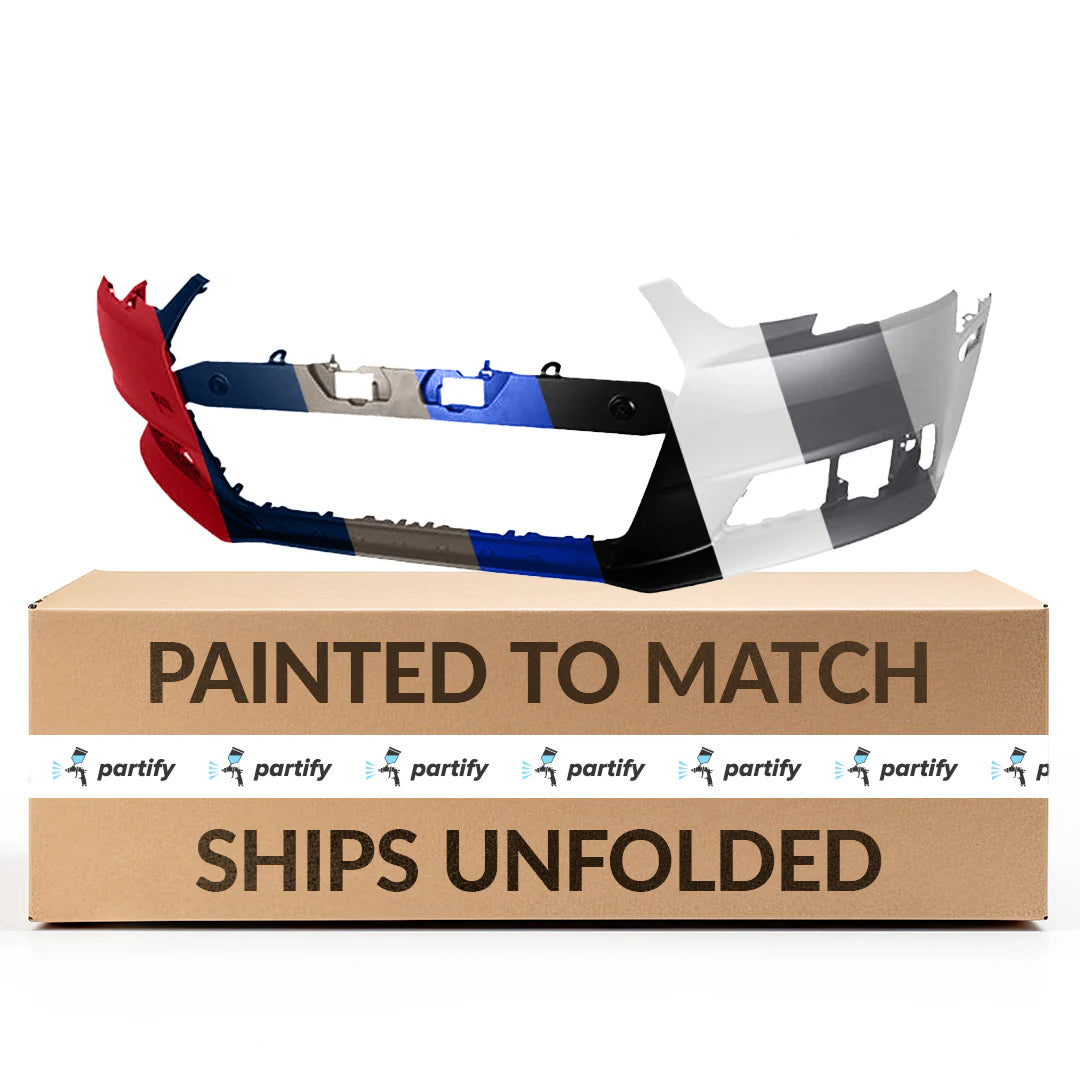 Audi A4 OEM Front Bumper Without Sensor Holes/ Headlight Washer Holes ...