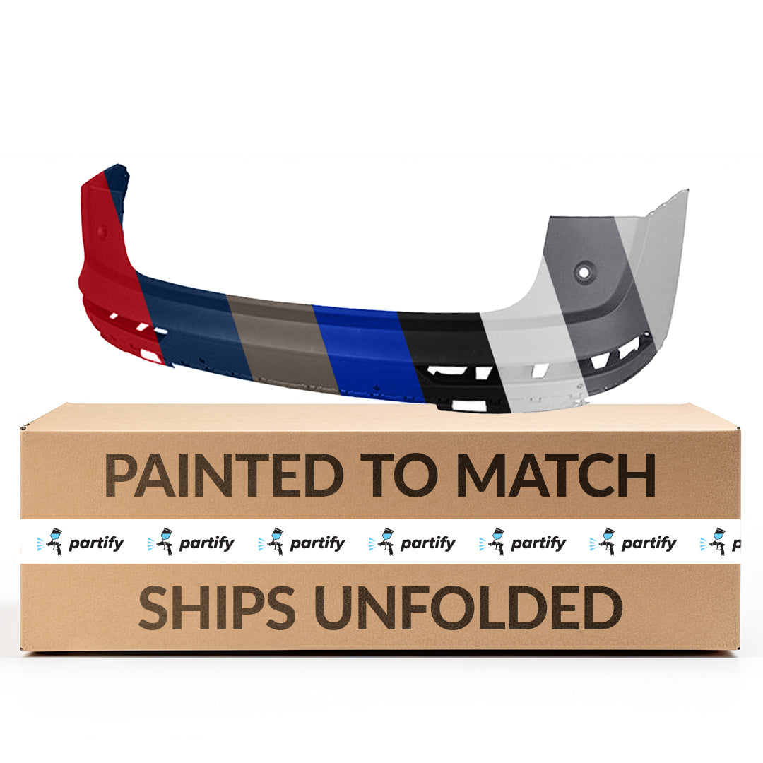 Audi Q5 OEM Rear Bumper With Sensor Holes - 80A807067AGRU — Partify