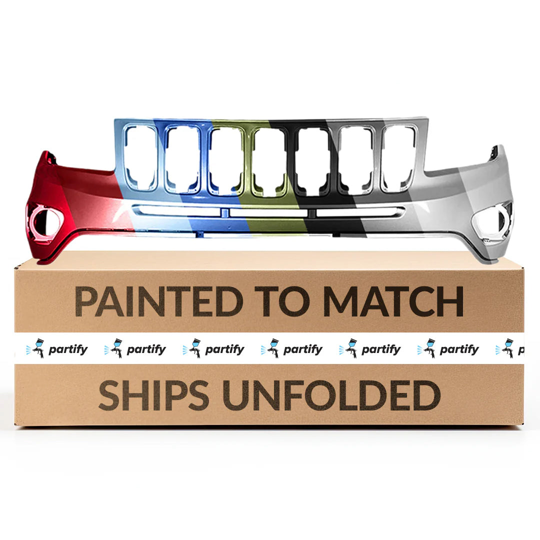 2011-2017 Jeep Compass OEM Front Bumper - 68109861AD — Partify