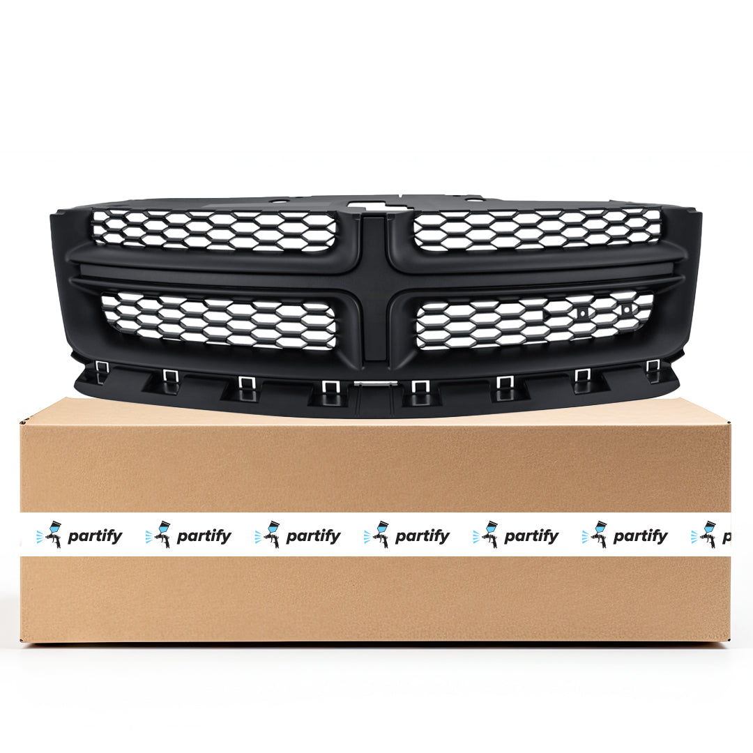 2011-2014 Dodge Avenger Grille Matte-Dark Gray With Black Moulding ...