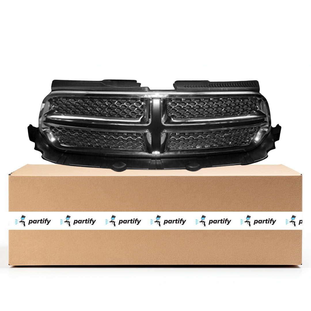 2011-2013 Dodge Durango Grille Chrome W/O Accent Color Assembly ...