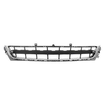 2014-2020 Chevrolet Impala Lower Grille Matte Dark Gray With Chrome ...