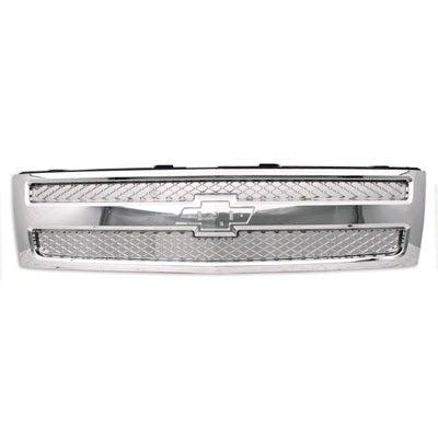 Chevrolet Pickup Chevy Silverado OEM Grille Chrome With Chrome Frame ...