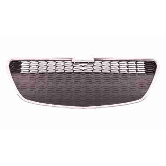 Chevrolet Spark Lower OEM Grille Matte Black With Chrome Moulding With ...