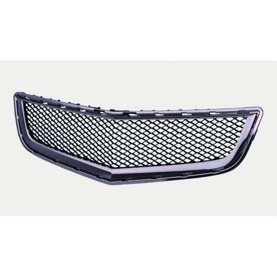 Chevrolet Traverse Lower OEM Grille Matte Black With Chrome Moulding ...