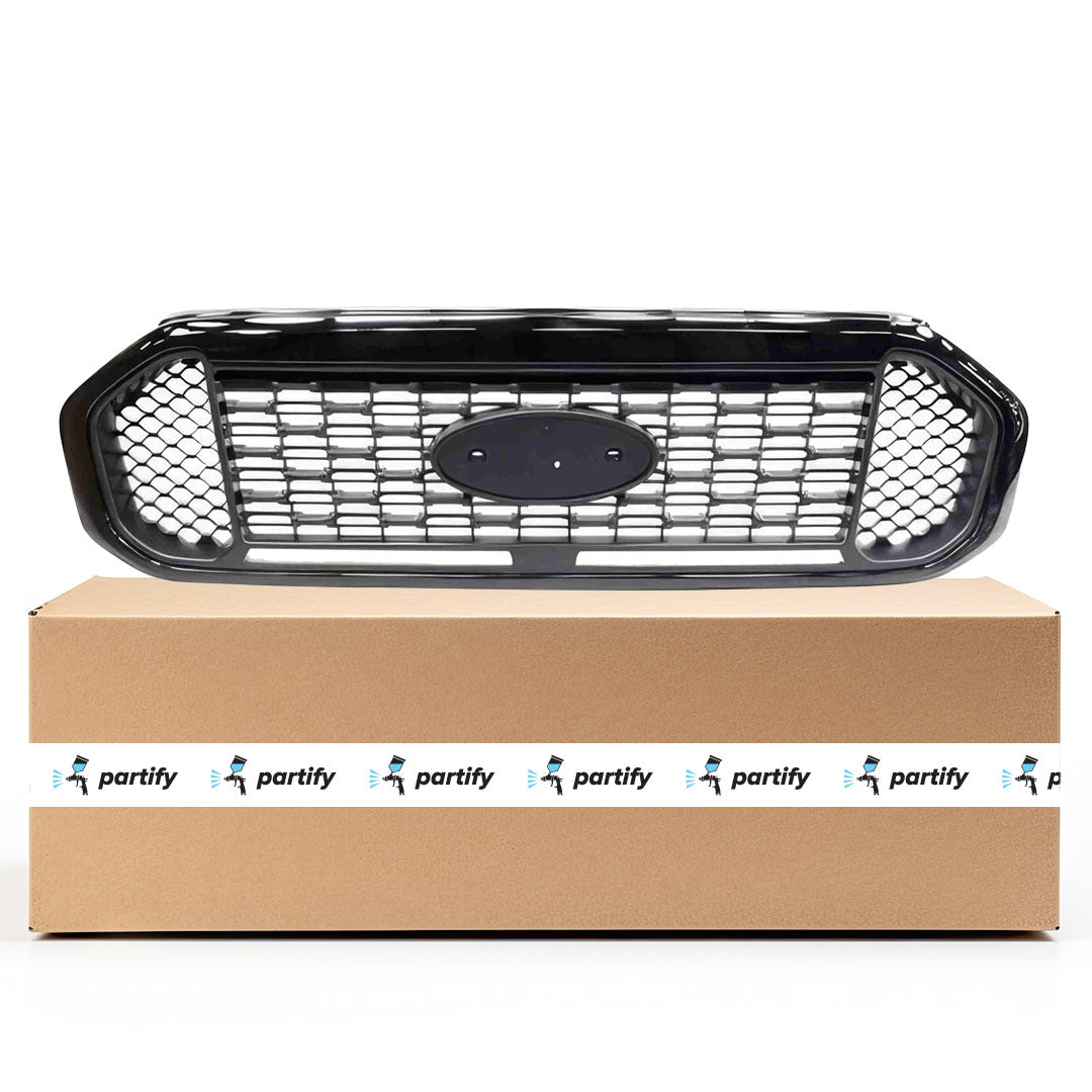 2019-2020 Ford Ranger XLT Grille W/O Tremor Off-Road Pkg W/Black ...