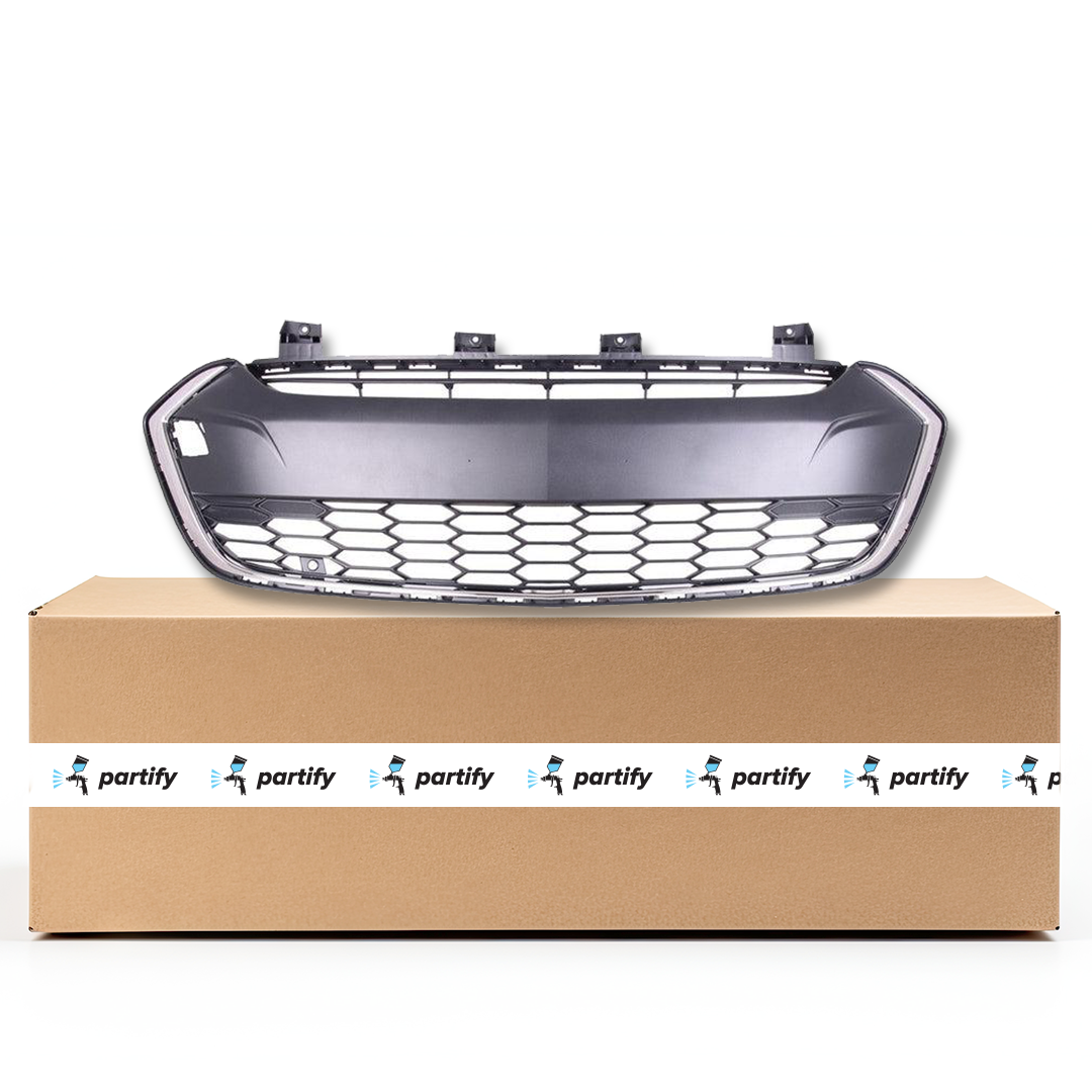 Chevrolet Sonic Hatchback Lower CAPA Certified Grille Matte Black With ...