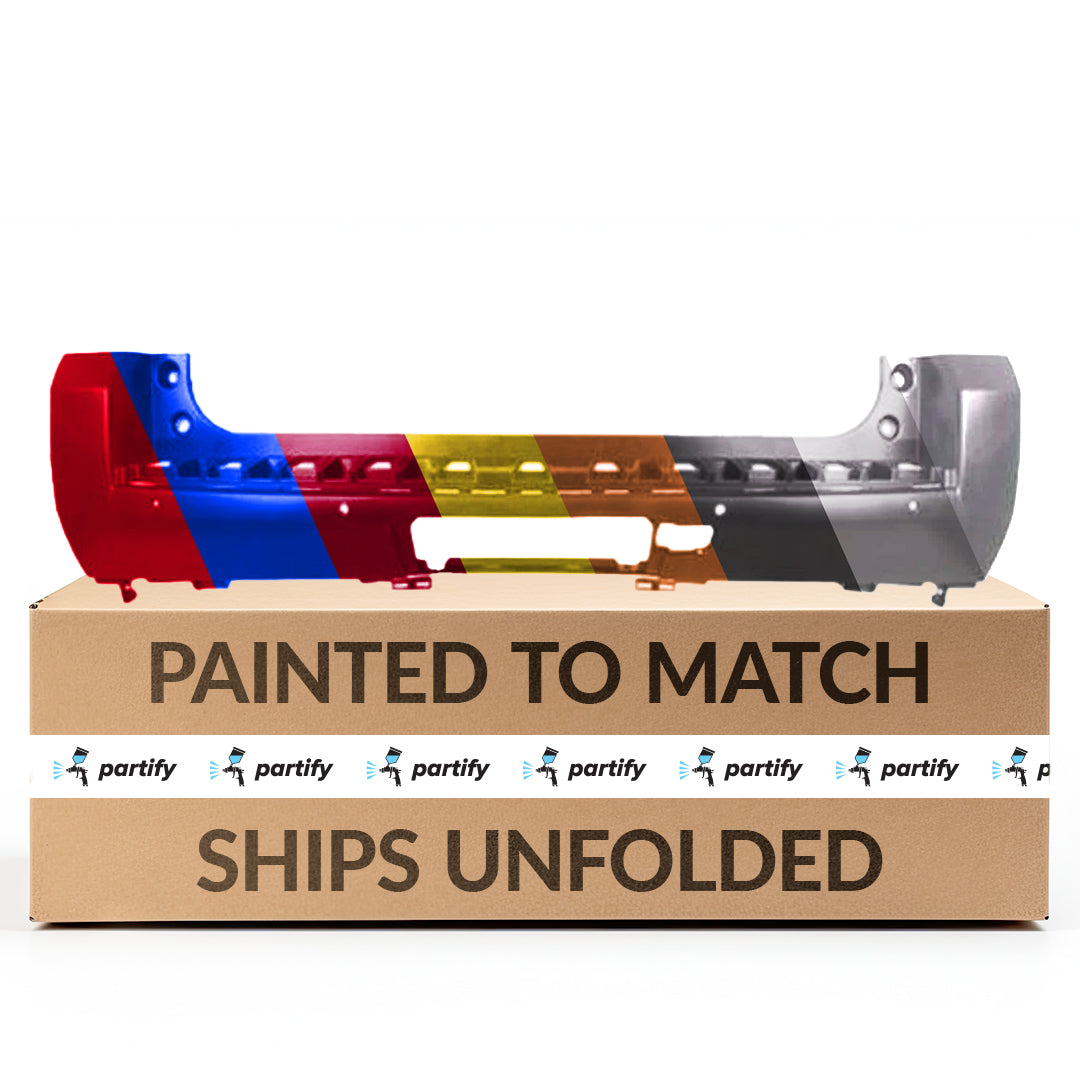 GMC Yukon XL OEM Rear Bumper With Sensor Holes - 23386116 — Partify