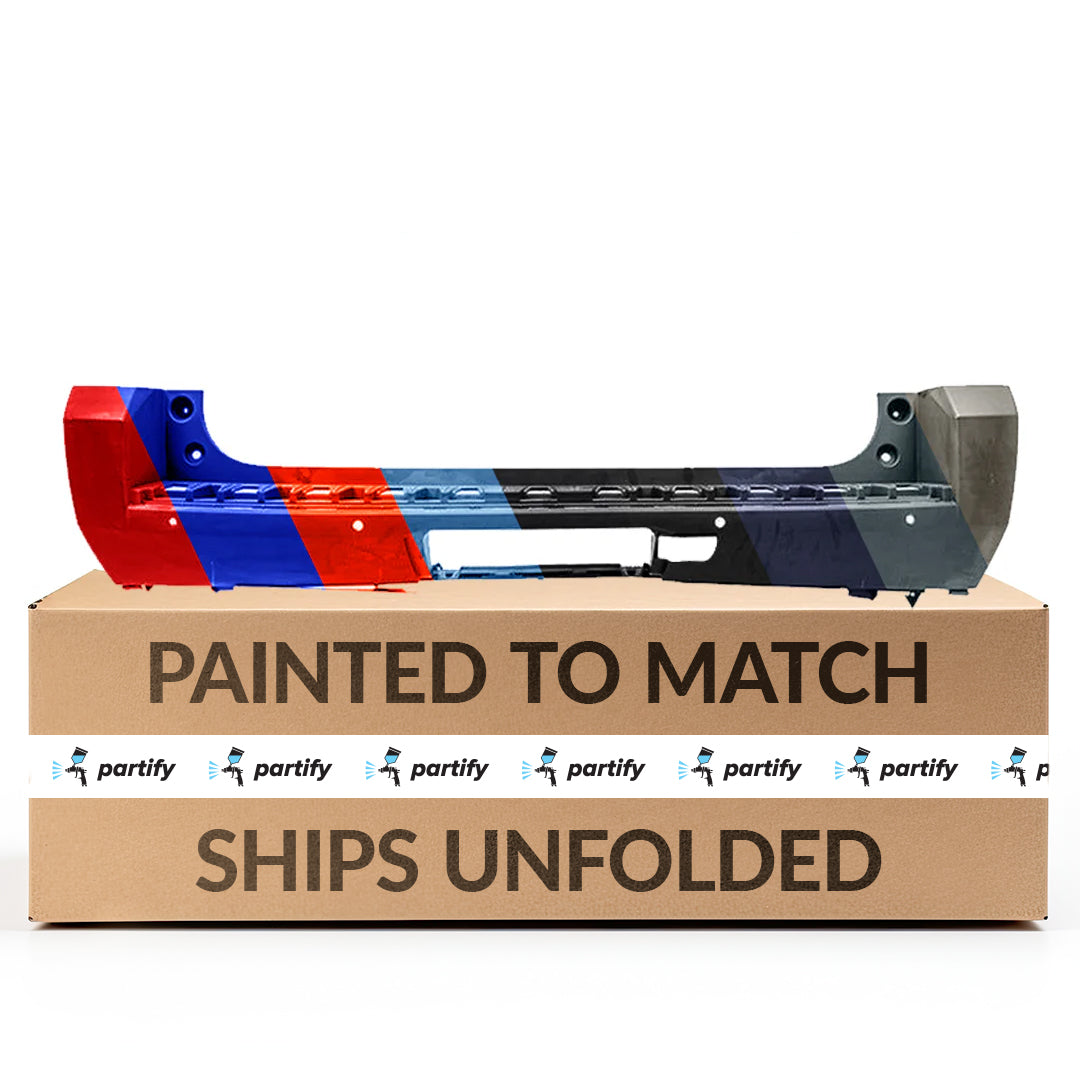 GMC Yukon XL OEM Rear Bumper With Sensor Holes - 84335283 — Partify