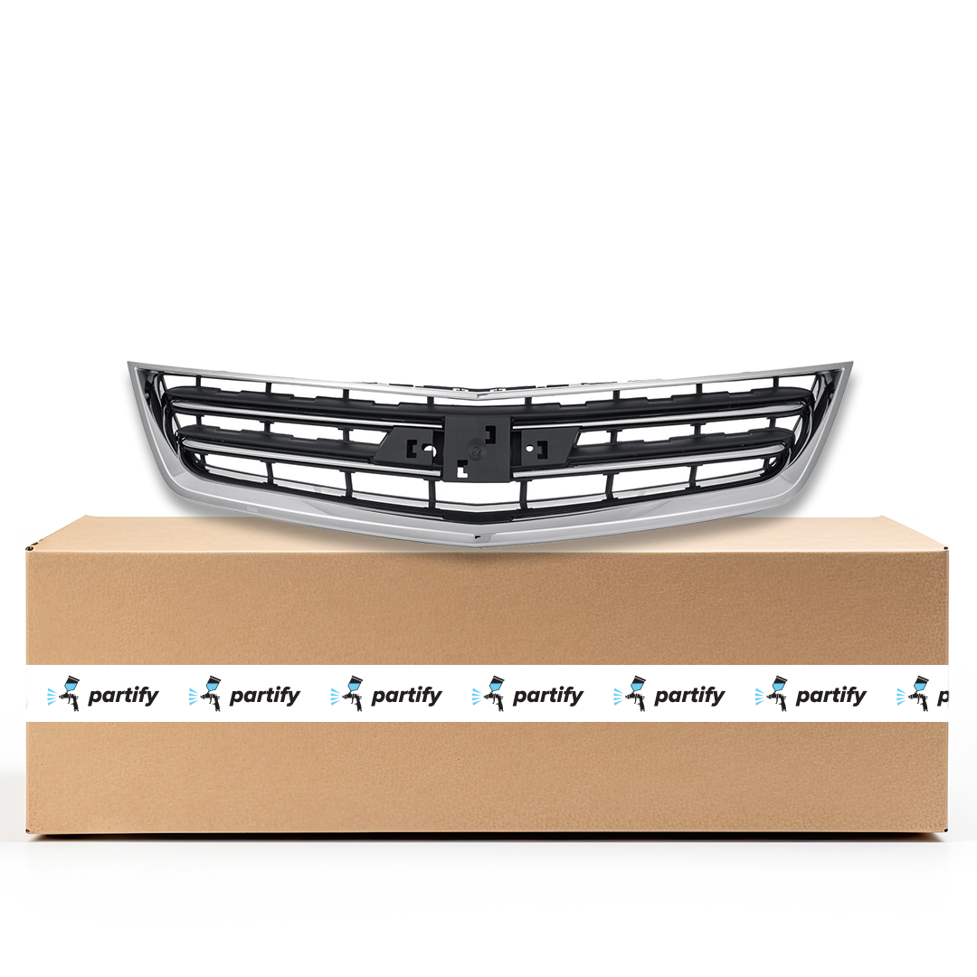 2014-2020 Chevrolet Impala Grille With Chrome Molding Matte Black Lt ...