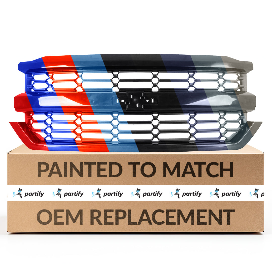 2016-2019 Chevrolet Pickup Chevy Silverado 1500 Grille With Black ...