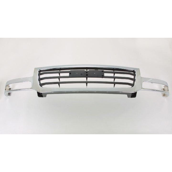 2003-2007 GMC Pickup GMC Sierra Denali Grille Chrome Black - GM1200475 ...