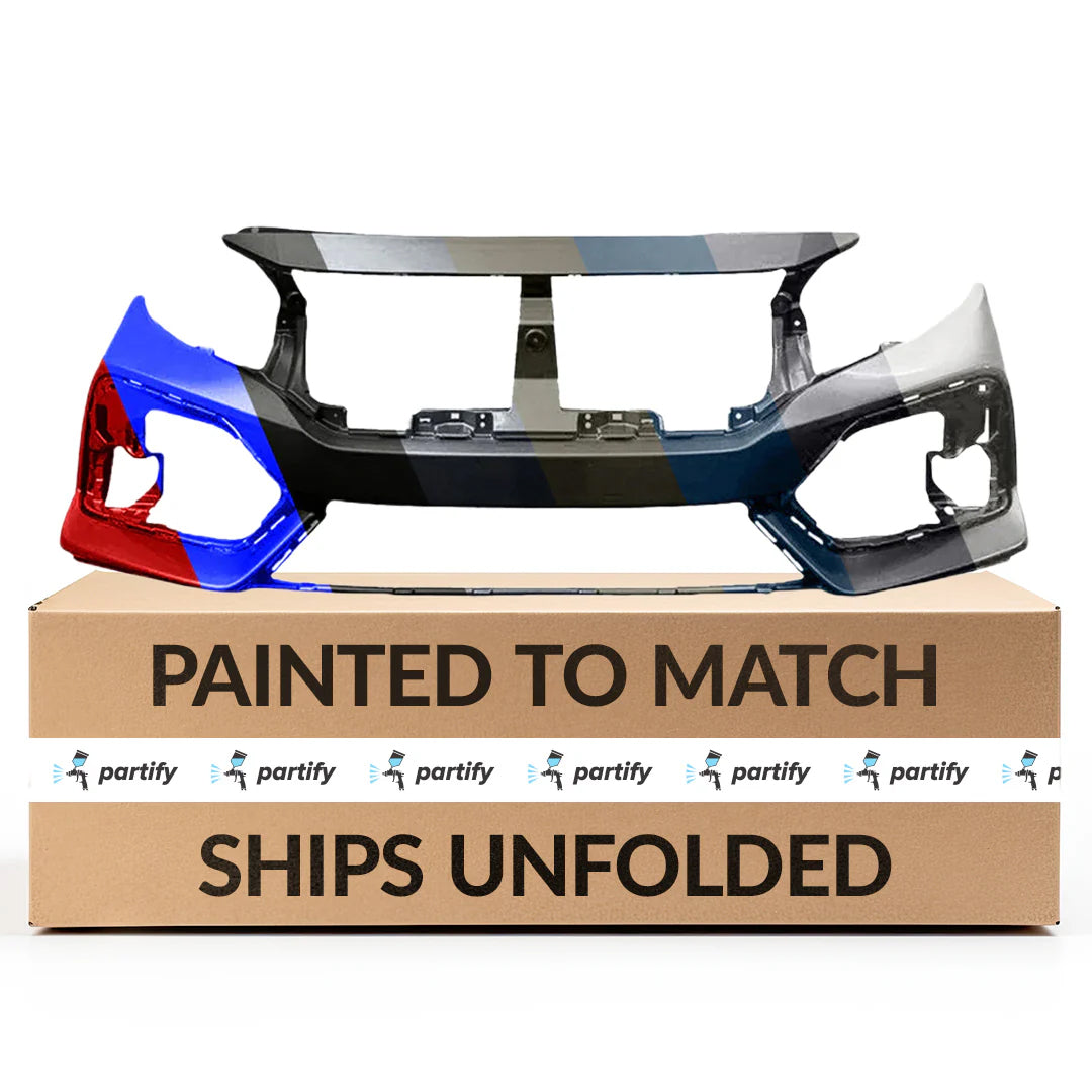 2017-2019 Honda Civic Hatchback Front Bumper - HO1000307 — Partify