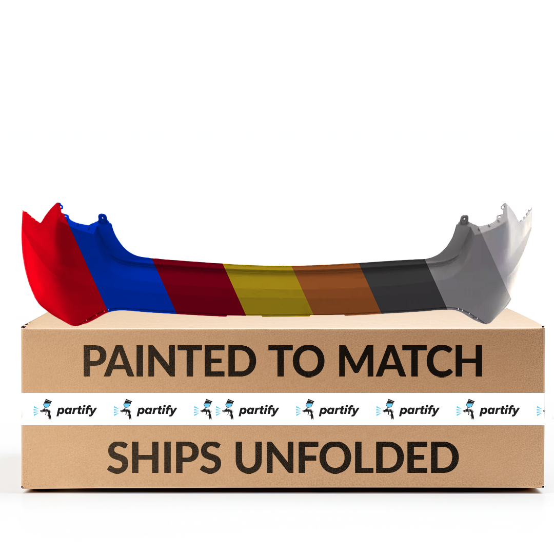 Hyundai Sonata OEM Rear Bumper Without Sensor Holes - 86611L0000 — Partify