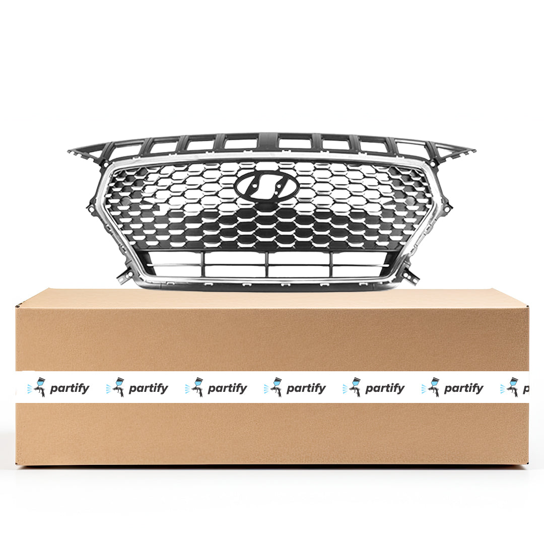 Hyundai Elantra Gt OEM Grille With Chrome Frame - 86350G3010 — Partify