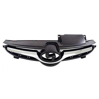 Hyundai Elantra Sedan OEM Grille With Bright Chrome & Without Sports p ...