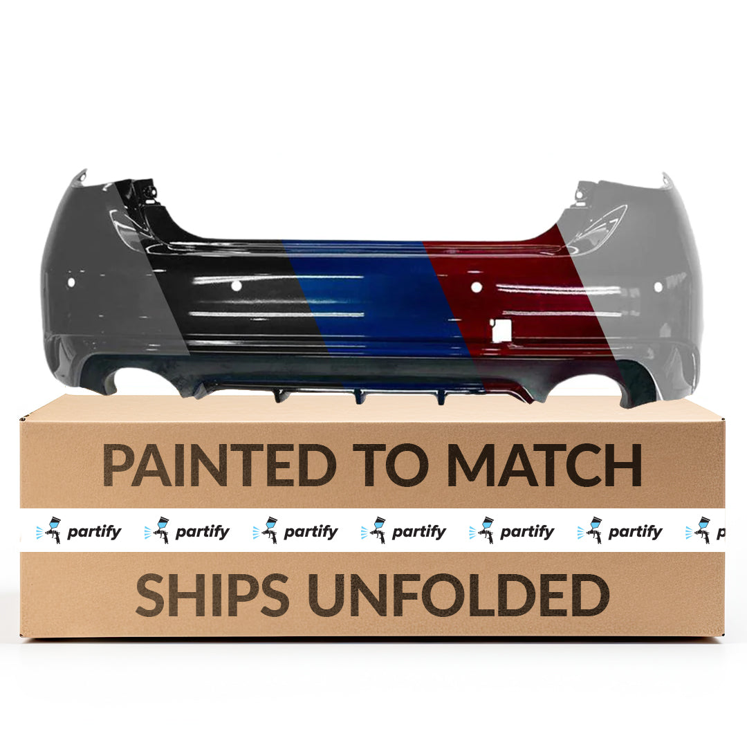 2018-2022 Infiniti Q50 Rear Bumper With Sensor Holes - IN1100176 — Partify