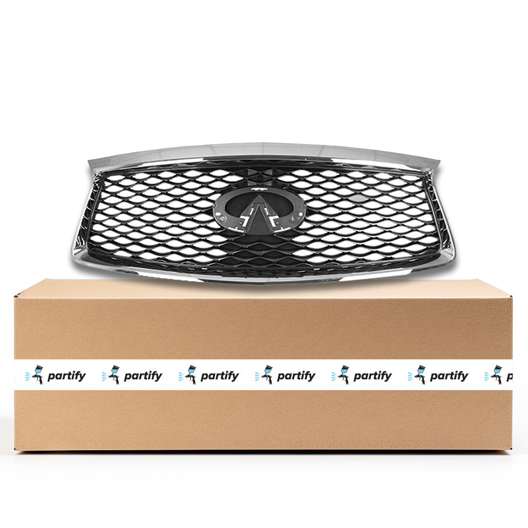 2016-2020 Infiniti Qx60 Grille Gray With Chrome Trim Without Around ...