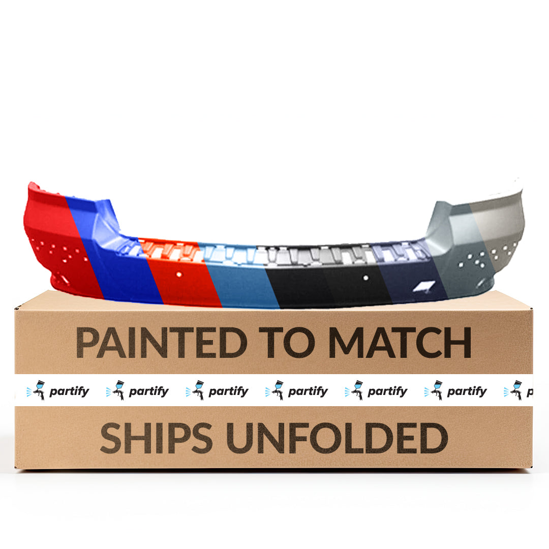 Mercedes GLK350 OEM Rear Bumper With Sensor Holes - 2048805140 — Partify