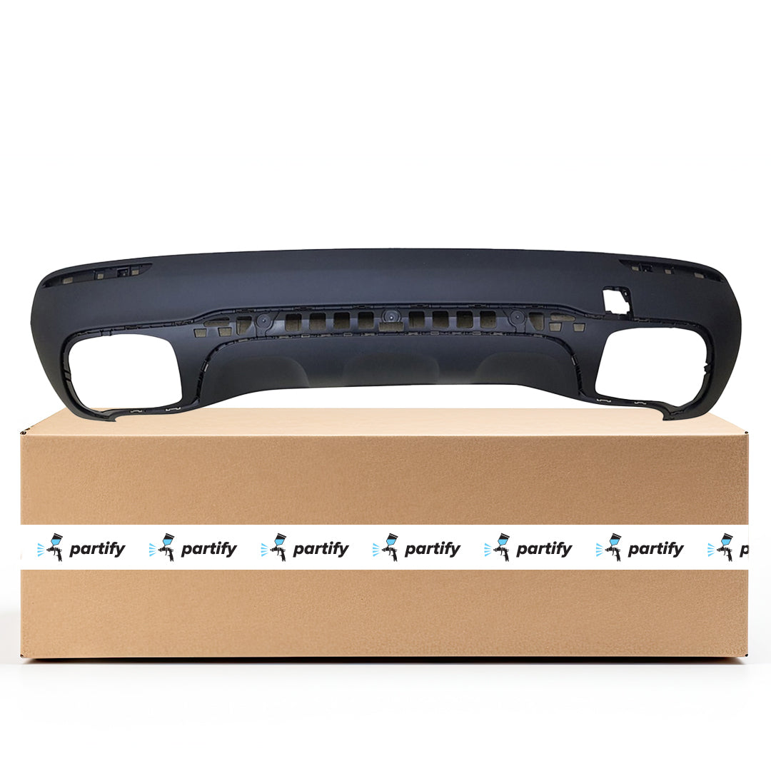 Mercedes GLA250 CAPA Certified Rear Lower Bumper Without Sensor Holes ...