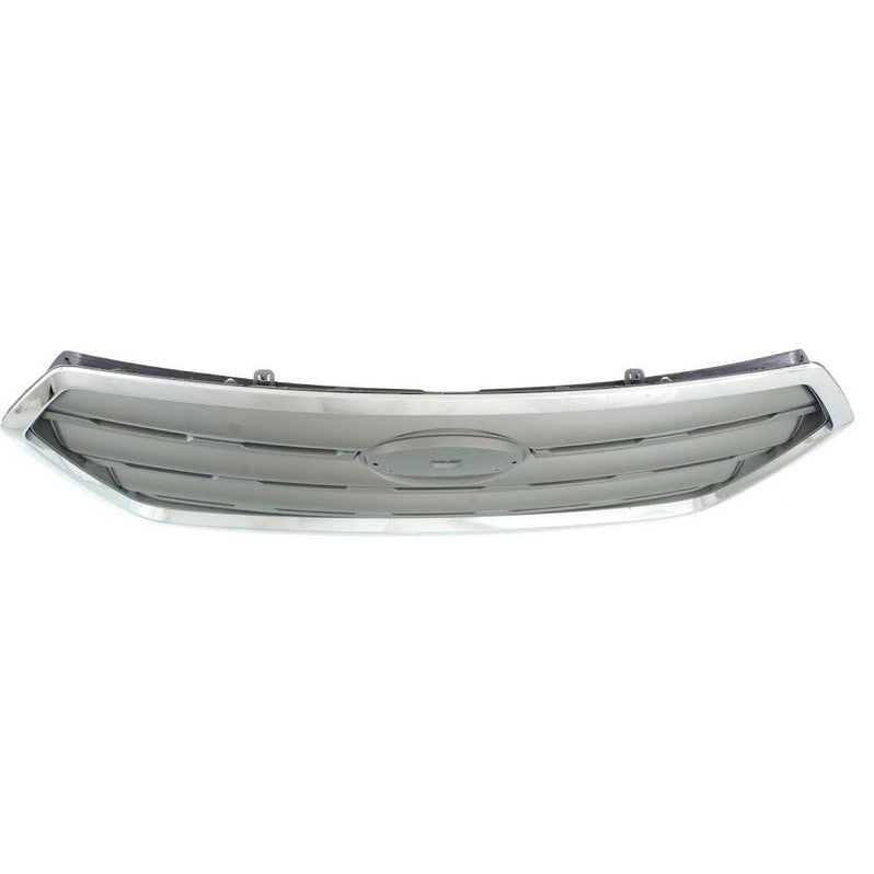 2015-2017 Subaru Outback Grille Painted Silver Gray With Chrome ...