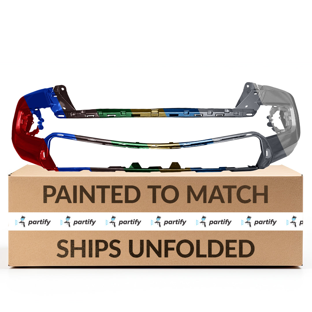 Toyota Tacoma OEM Front Bumper Without Flare Holes - 5211904220 — Partify