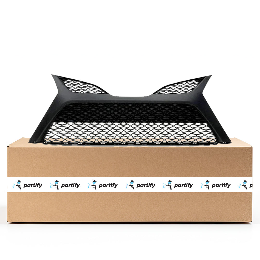 Toyota Camry Lower CAPA Certified Grille Glossy Black Without Sensor X ...