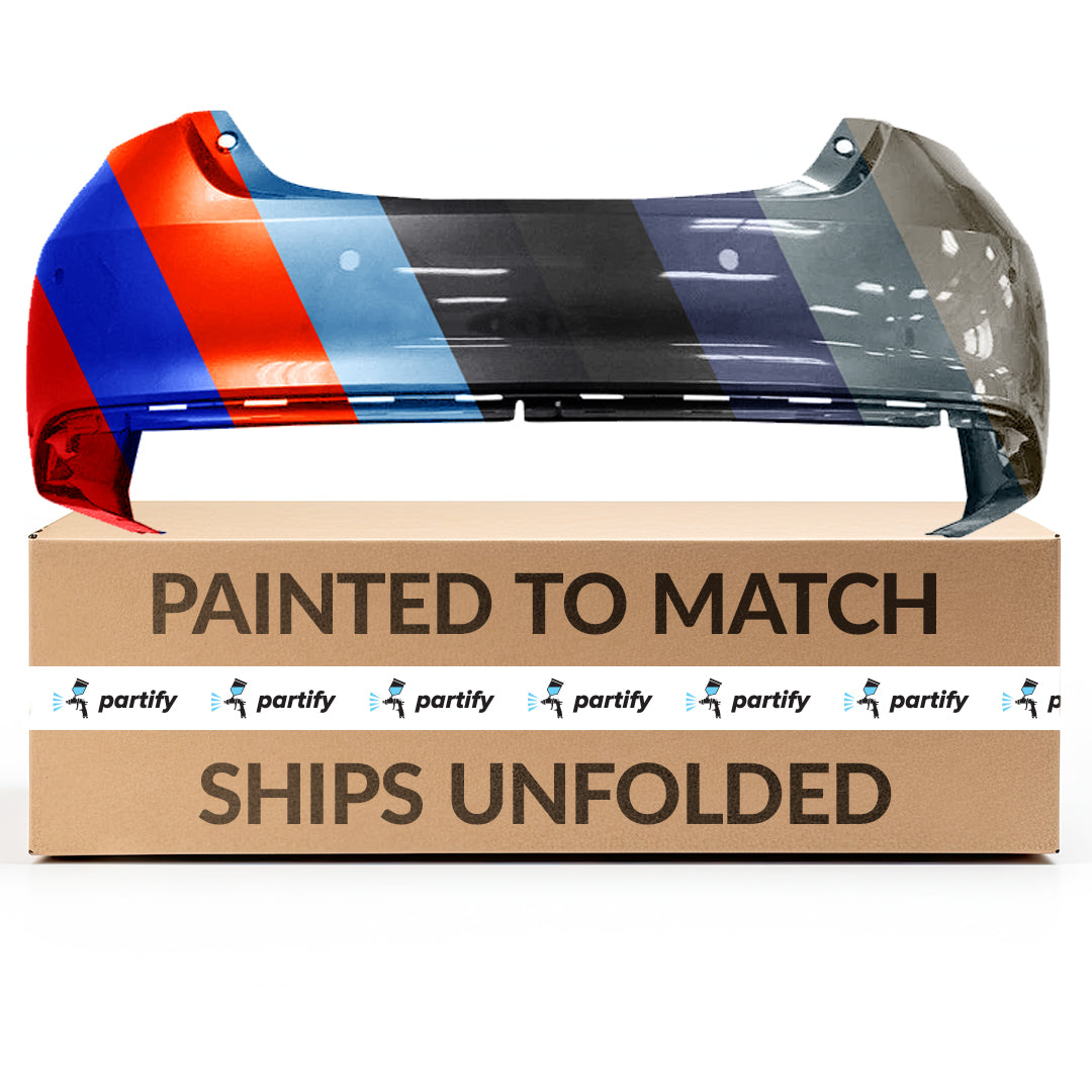 2015-2017 Toyota Camry Rear Bumper With Sensor Holes - TO1100317 — Partify