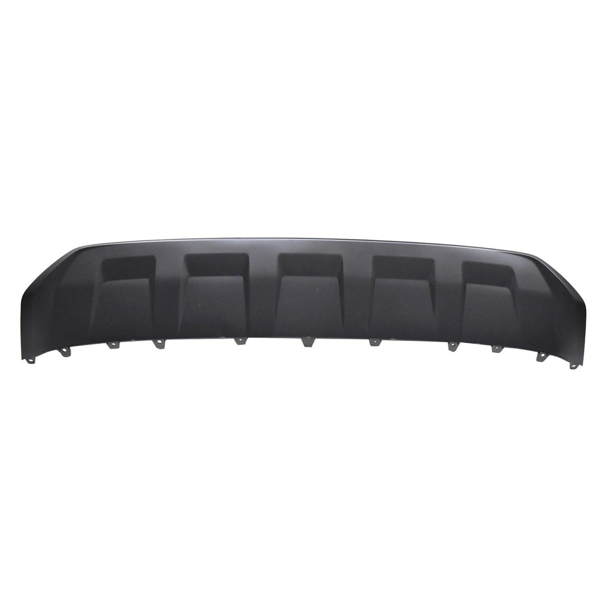 2017-2019 Audi Q7 Front Bumper Valance/Grille Kit Dark Chrome ...